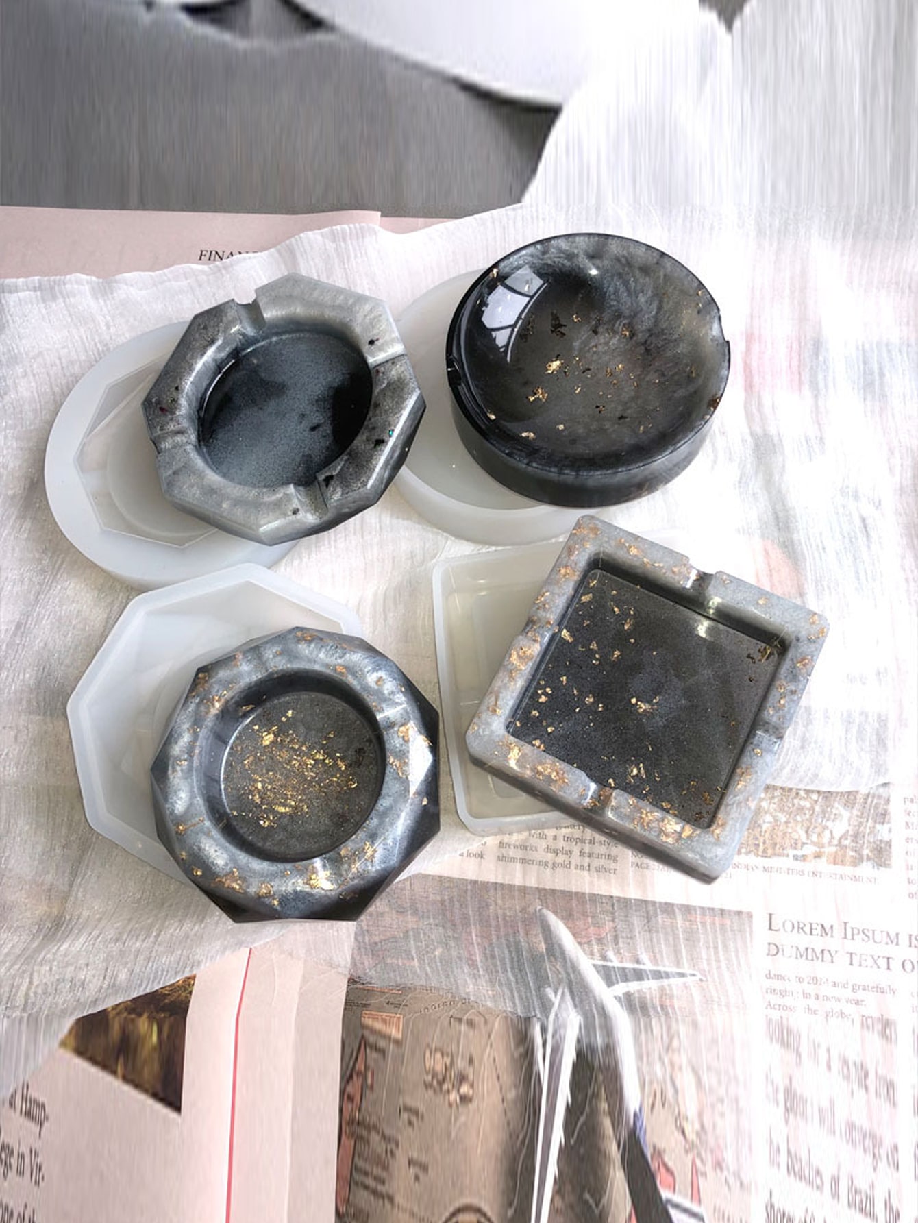 1 PC style random DIY ashtray silicone mold | Shopee Philippines
