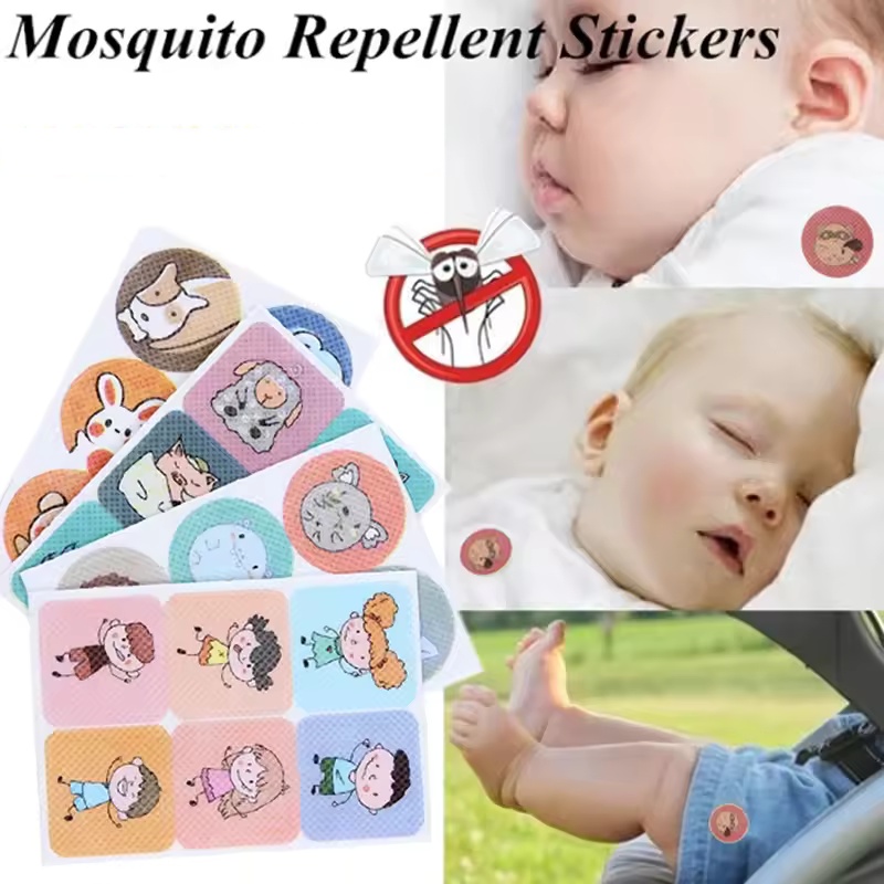 480Pcs Insect Repellent Stickers, Non-Toxic Mosquito Patches With Cute ...