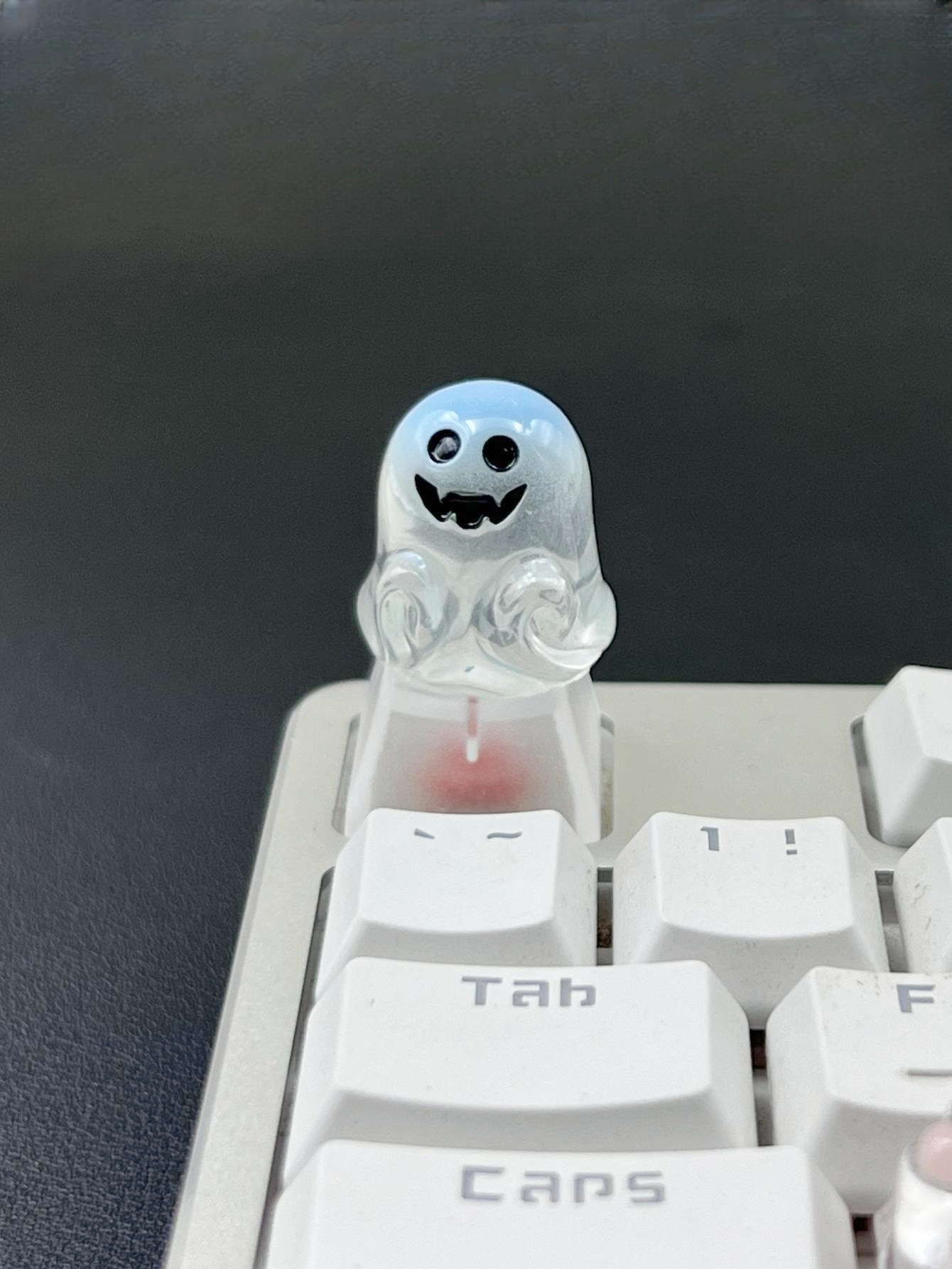 1 Halloween Ghost Demon Keycap Cross Axis Mechanical Keyboard Cartoon ...