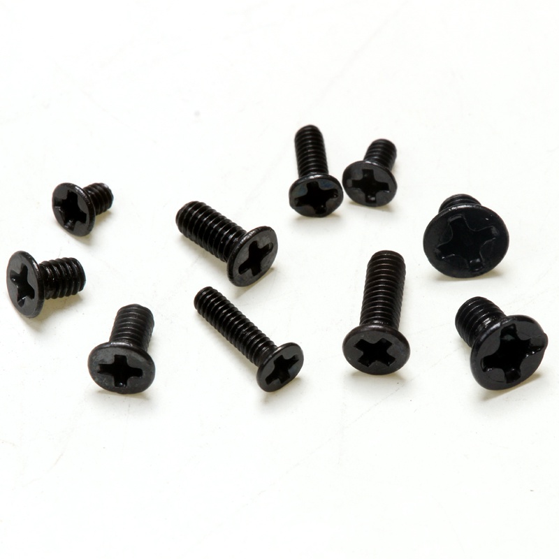 KM Laptop Screws Kit Assorted Assemble Repair Black Set Computer Screw ...