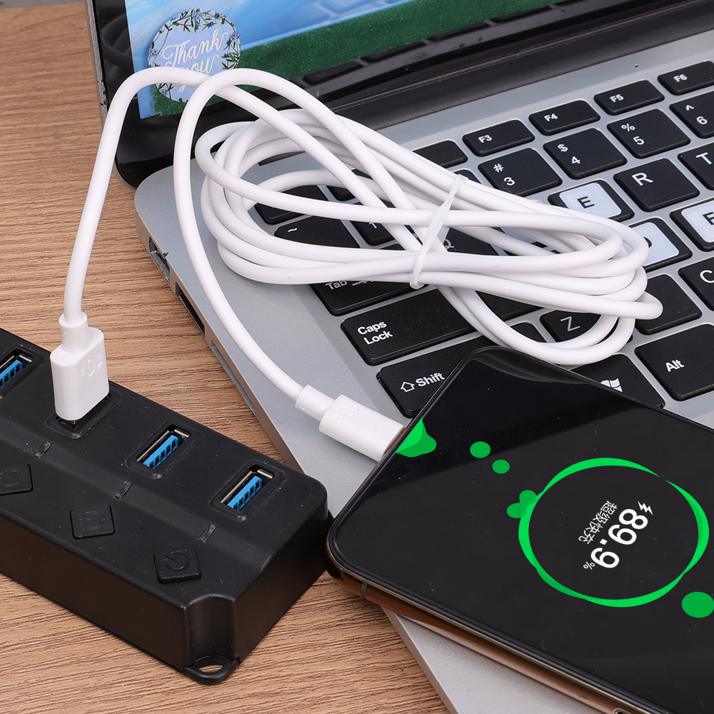 USB Micro Cable 5A Fast Charge Data Cord Android Mobile Phone ...