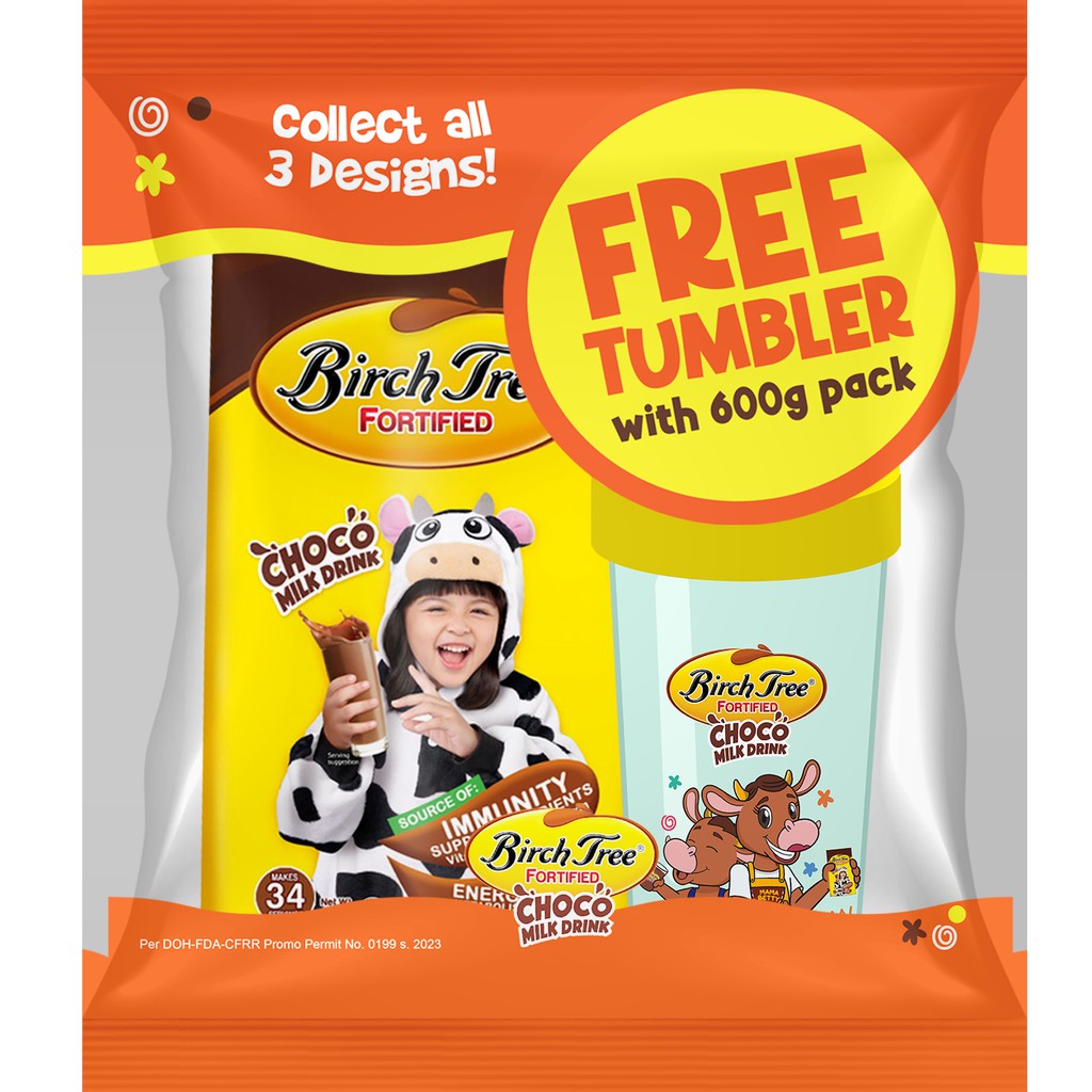 Birch Tree Choco 600g with Free Tumbler | Shopee Philippines