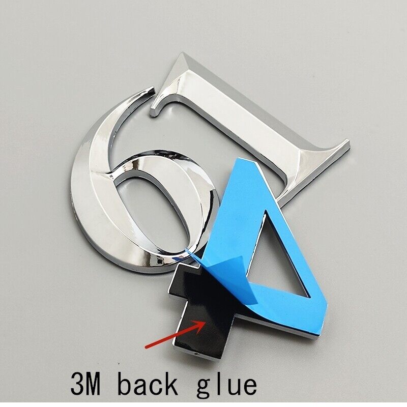 7CM Self Adhesive 3D Number Stickers Room House Number Plate Sign for ...