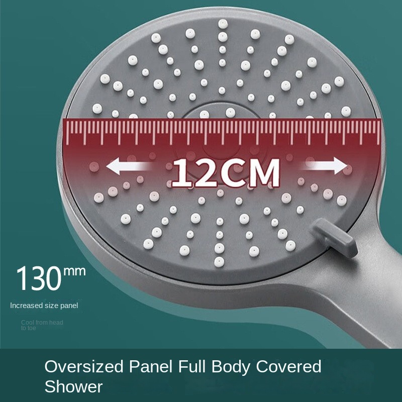 Large panel shower showerhead with pressurized five levels and high ...