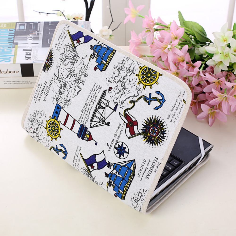 Laptop Case Fabric Computer Covers 1 Piece Size Laptop Dust Proof Girl ...