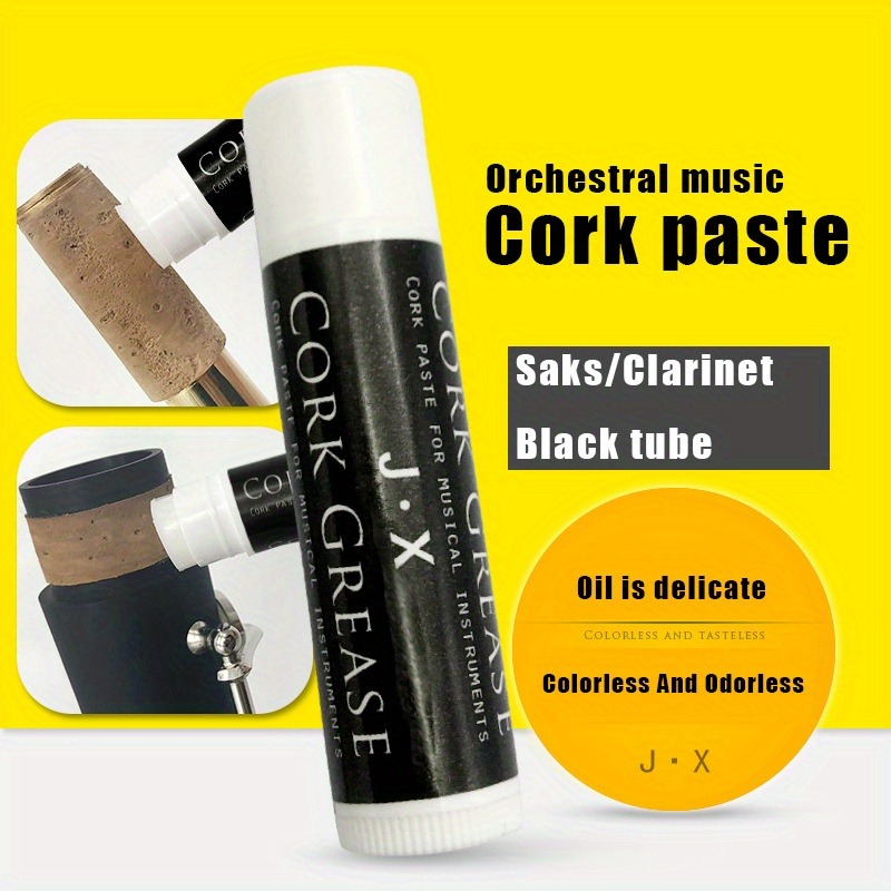 Saxophone Clarinet Black Tube Flute Cork Cream Interface Lubricant Cork ...