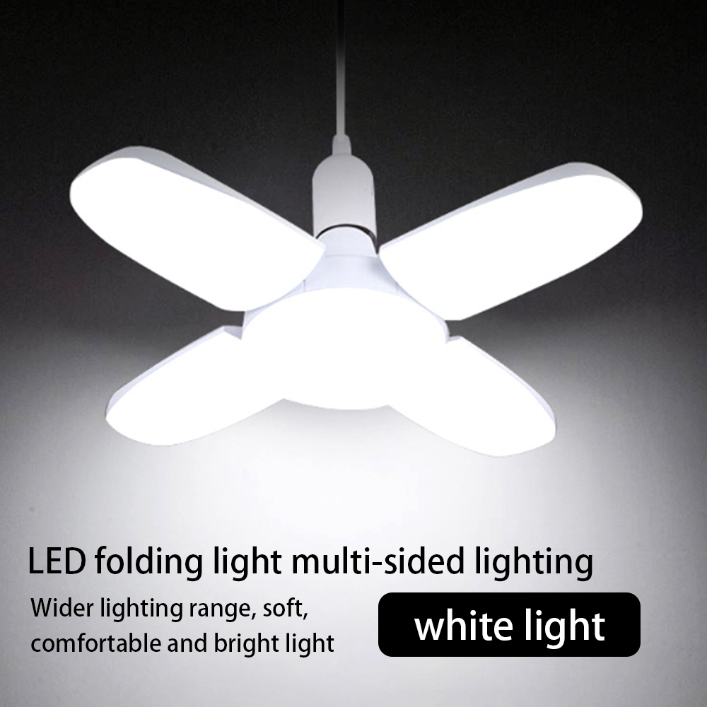 28W 4-Blade Fan LED Bulb Decorative Light 3-Blade/4-Blade Fan Light ...