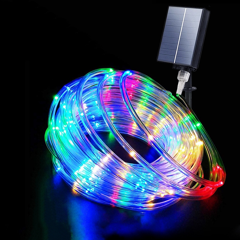 Solar Fairy Lights 30.3m LED Rope Lights Outdoor Waterproof Zhaiyue ...