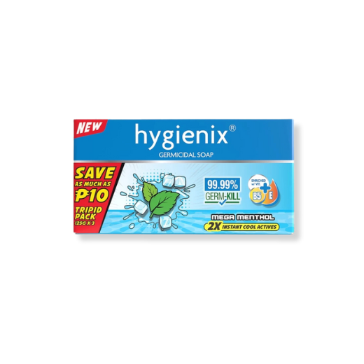 Hygienix AntiBacterial Germicidal Bar Soap with 3x Moisturizer Tripid ...