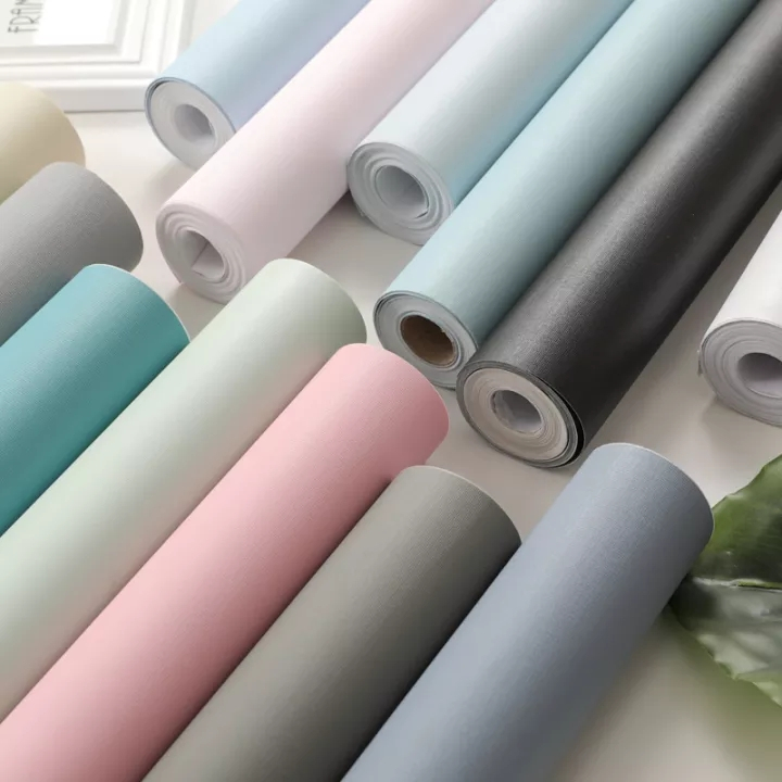 Plain Matted Wall Sticker PVC Self Adhesie Waterproof Home Decoration ...