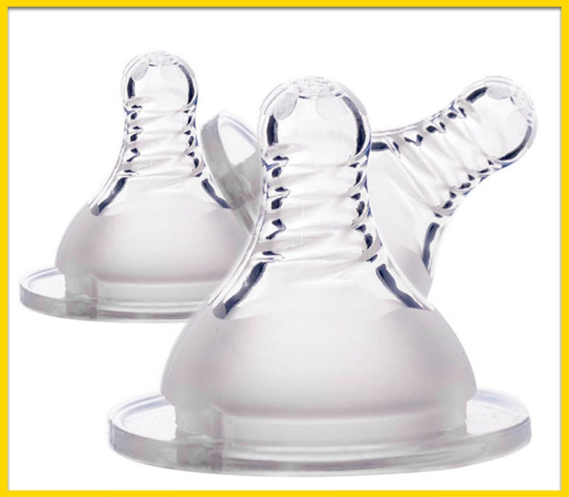 Bailey Baby Feeding Bottle Wide Neck Pacifier 1pc Newborn Infant Screw ...