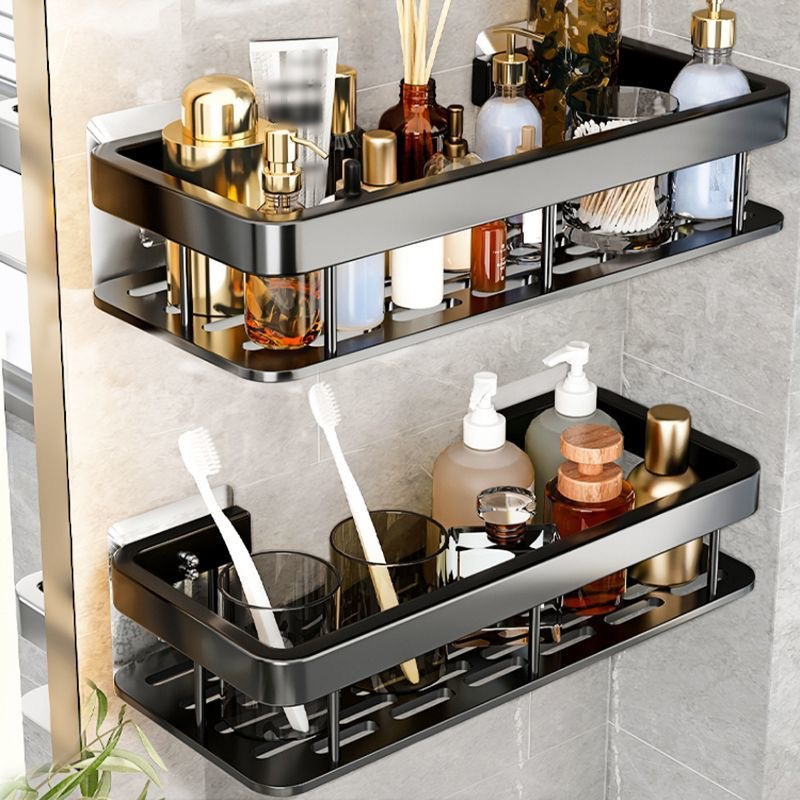 Bathroom Storage Rack,1Pc Non Perforated Wall Mounted Toilet, Washbasin ...