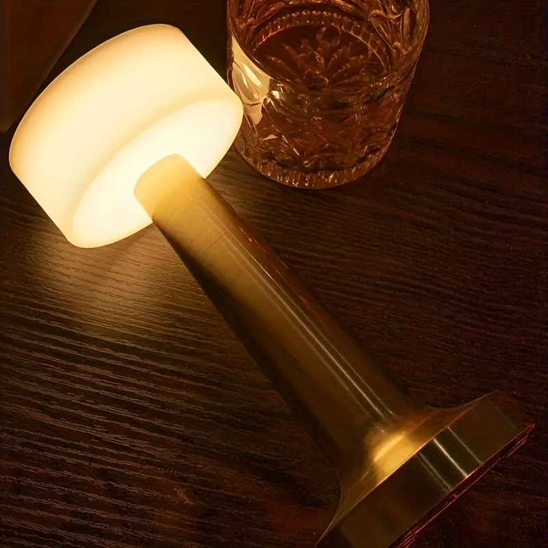 1pc Rechargeable LED Table Lamp Portable Touch Sensor Table Lamp 3 ...