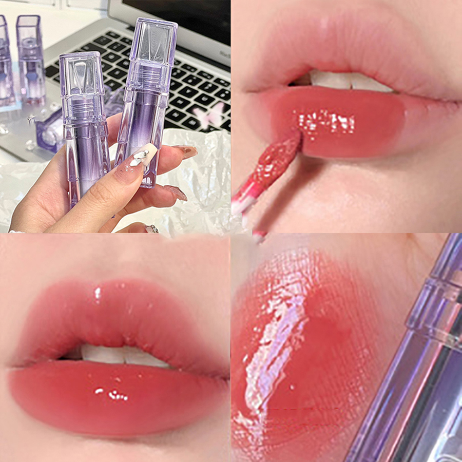 Water Luminous Dudu Rich Lip Gloss Mirror Long-Lasting Moisturizing Lip ...