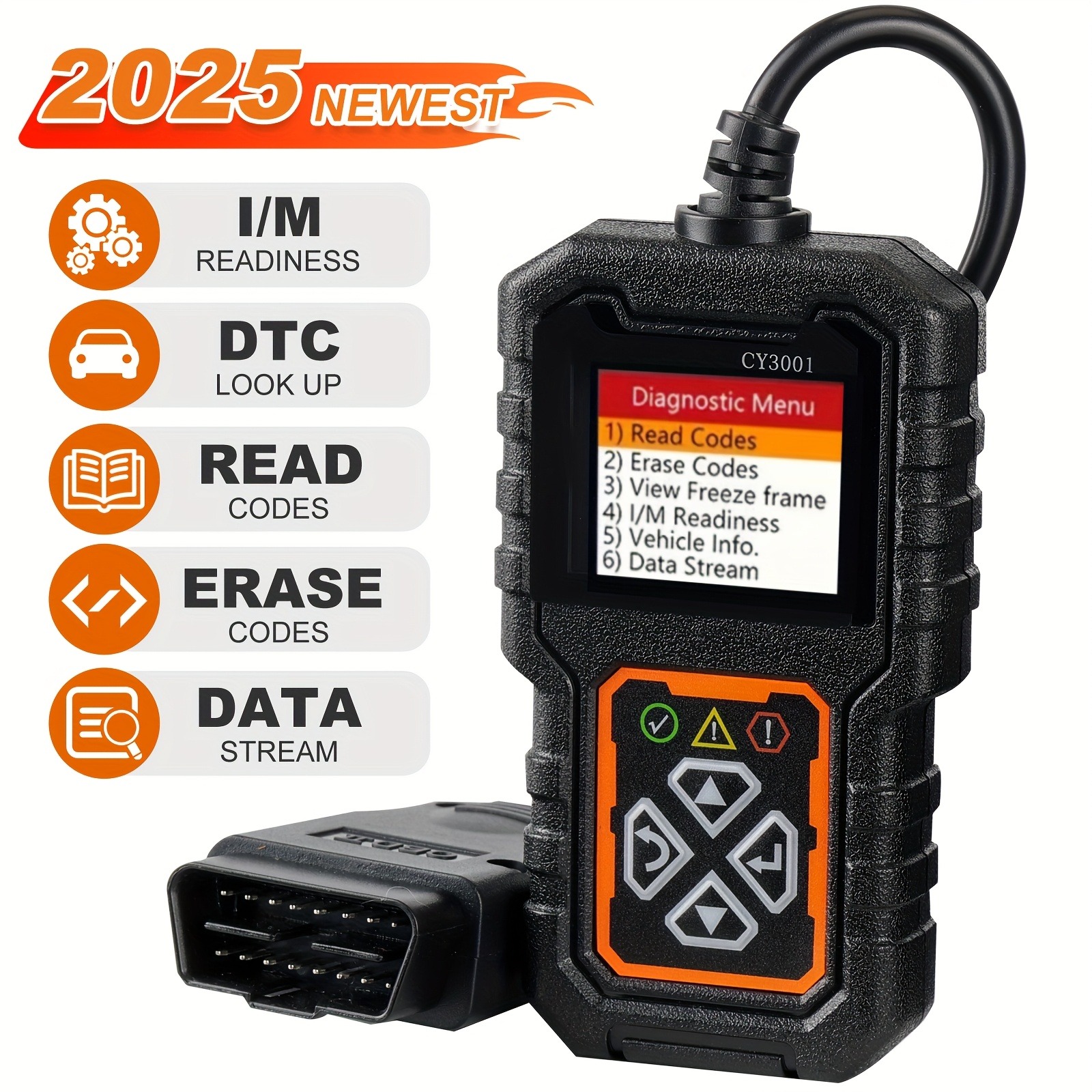 OBD2 Scanner - A diagnostic tool for reading and erasing engine faults ...