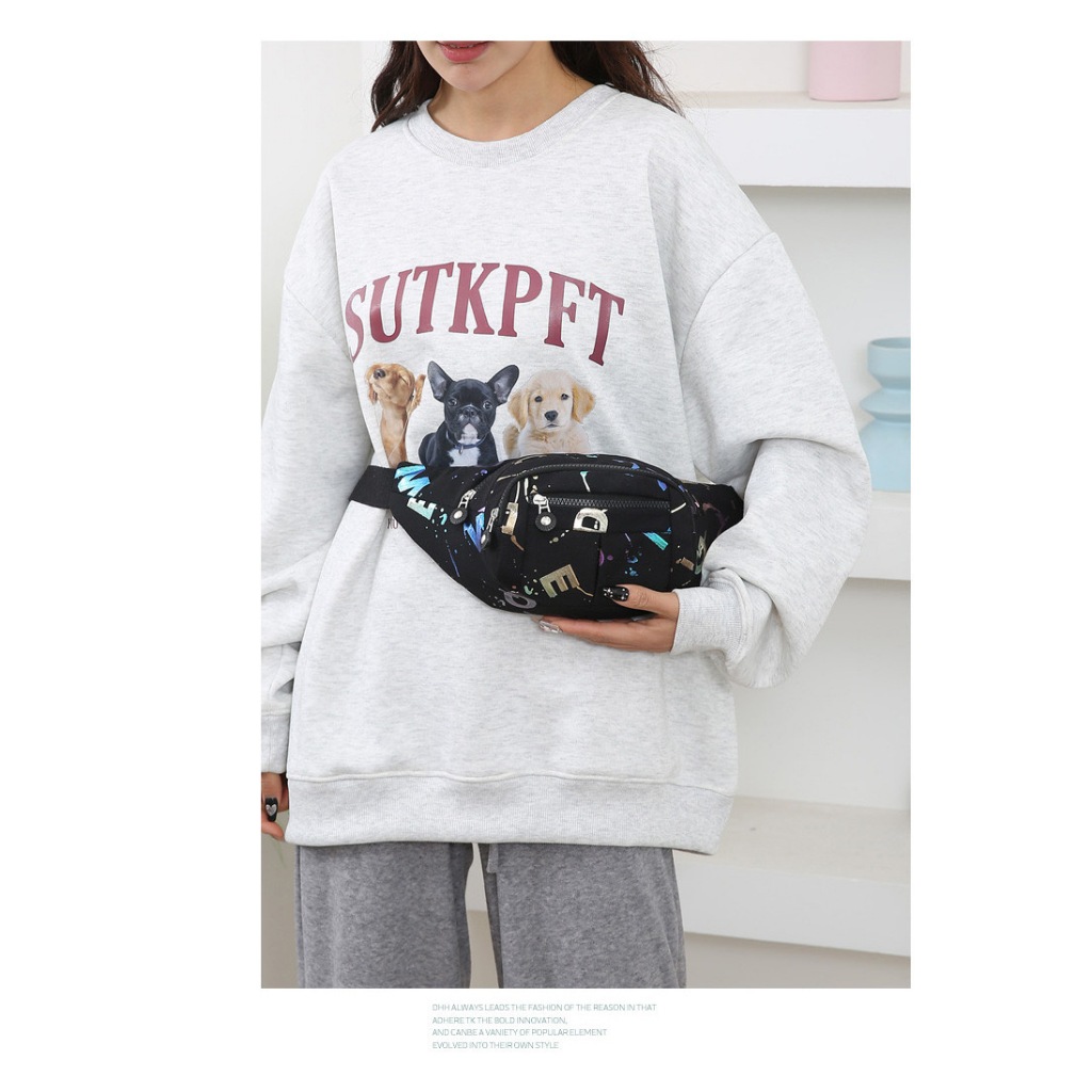 HH fashion korean canvas body bag unisex Crossbody Bag Shoulder Bags ...