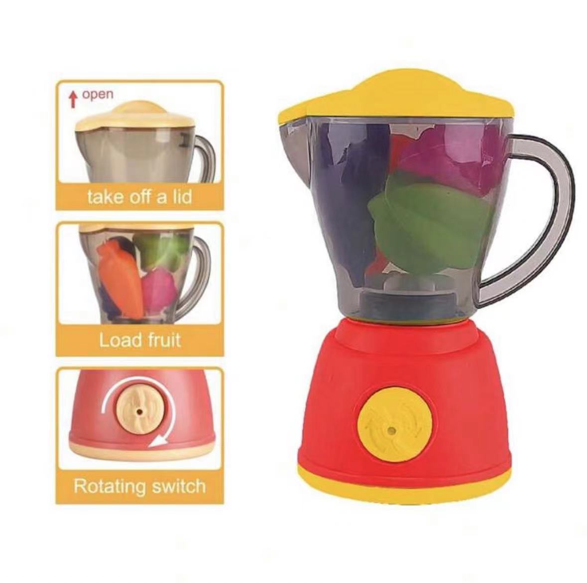 5 Piece Kitchen Toys Children Play House Juicer Blender Toy Set Birthday Party Juicer Gift ...