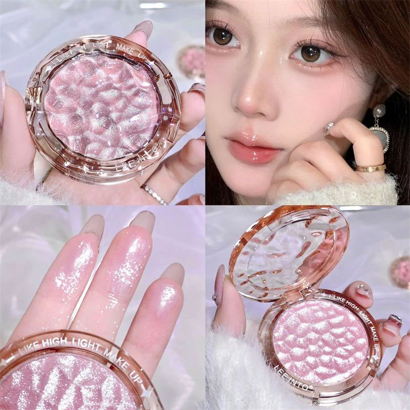 LEE INTO Crystal Highlighter Makeup Powder Wave Light High Gloss Powder ...