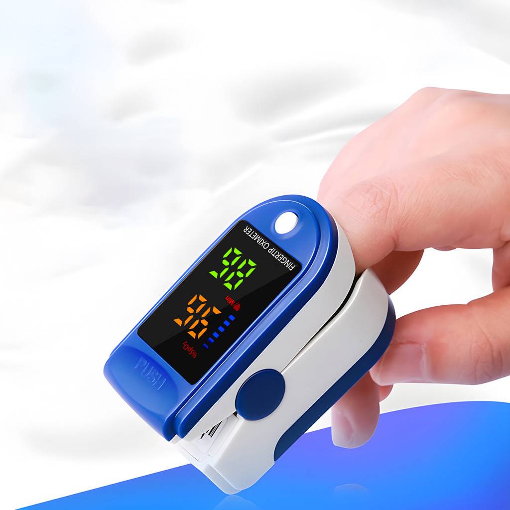 Finger Pulse Oximeter SPO2 PR PI RR Blood Oxygen Saturation Meter Heart ...