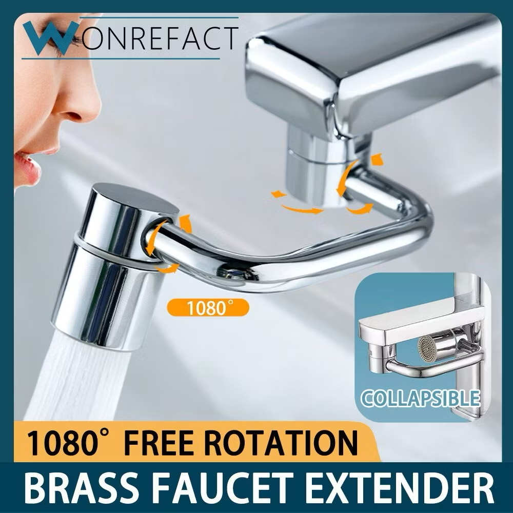 Mechanical universal faucet extension extended splash nozzle Wash basin ...