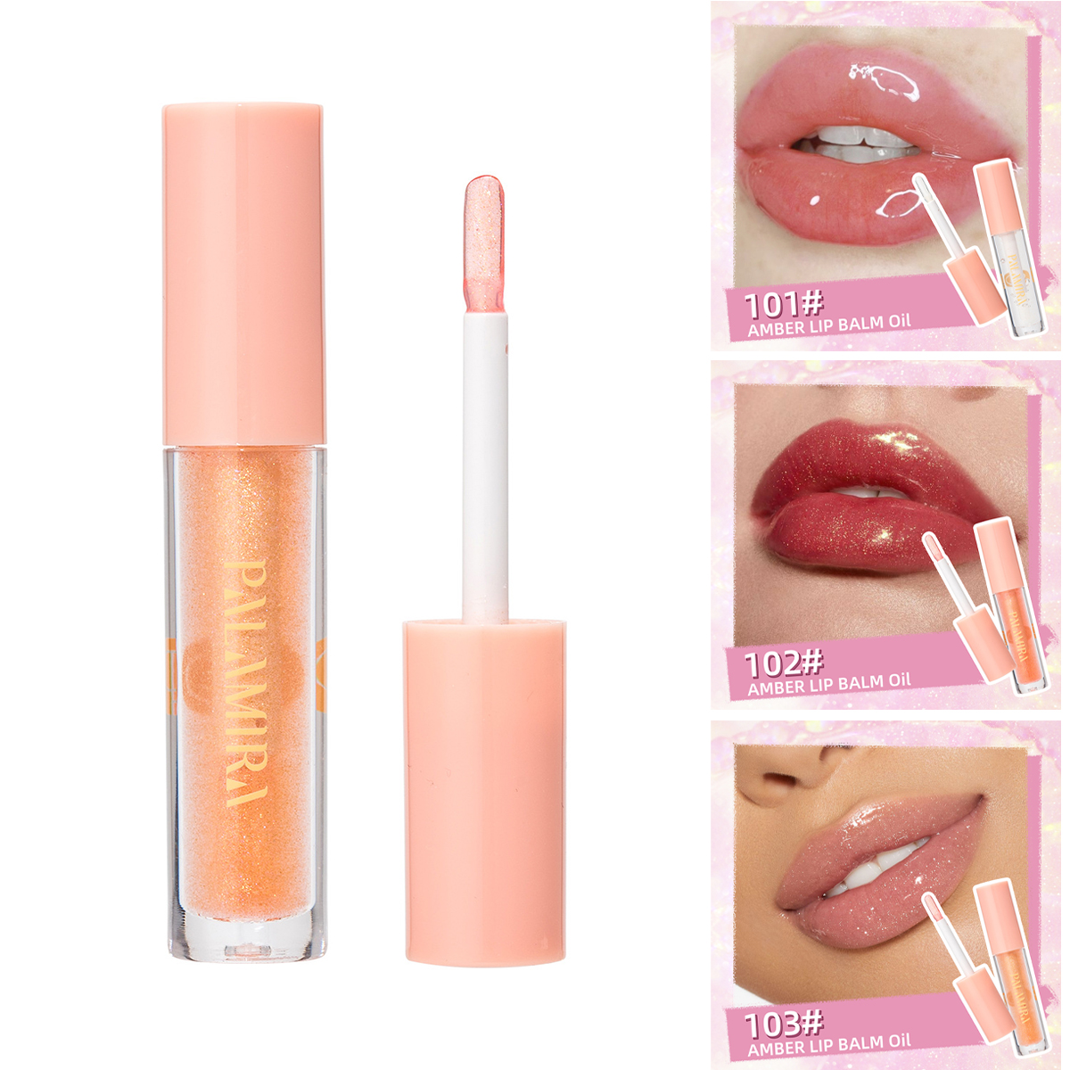 3 Colors Mirror Lip Oil Moisturizing Lip Gloss Dudu Lip Moisturizing ...
