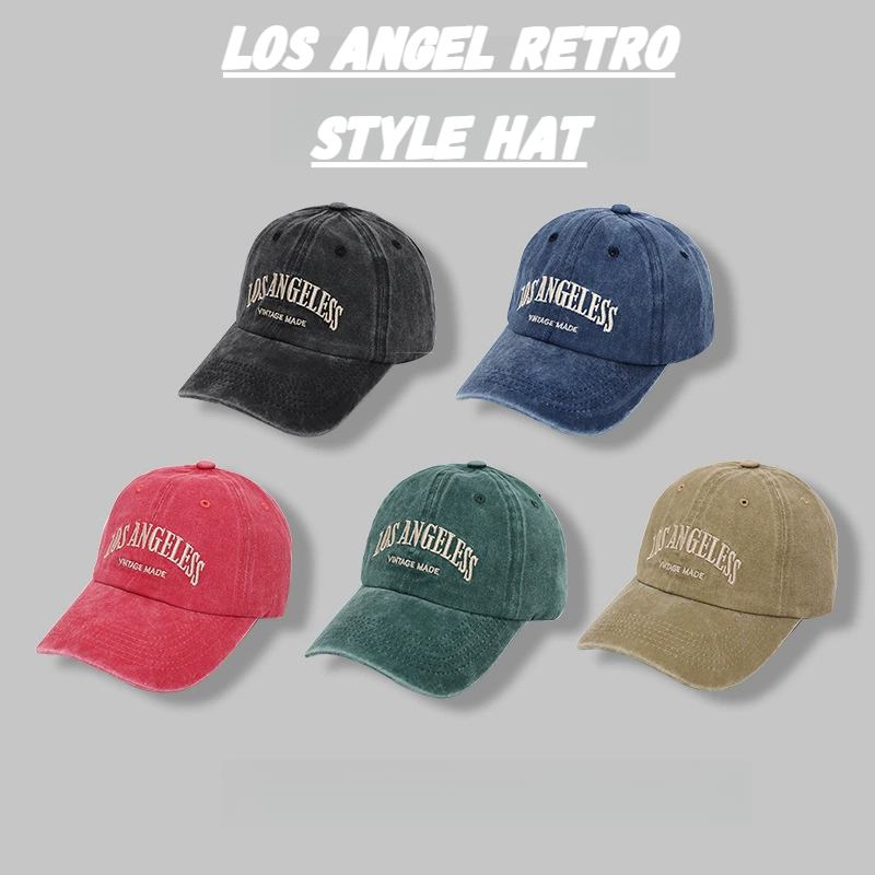 Retro style duckbill men's and women's baseball caps, suitable for ...