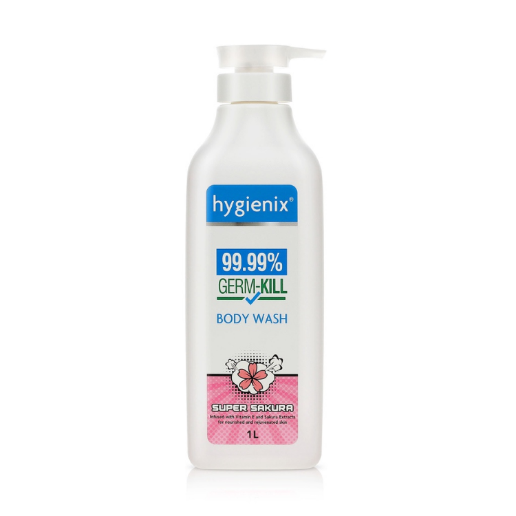 Hygienix Body Wash Super Sakura 1L | Shopee Philippines