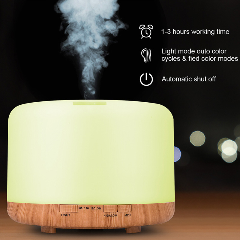 High Quality Energy Efficient Wood Grain Aroma Diffuser Peaceful ...