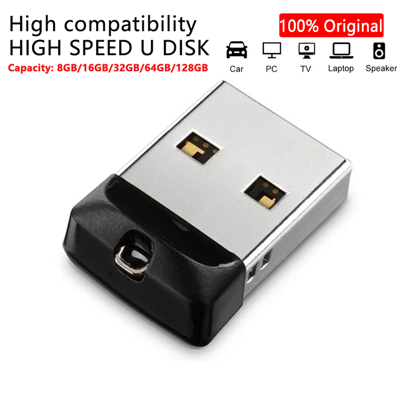 Super mini metal USB flash drive 8GB 16GB 32GB 64GB pen drive 128GB ...