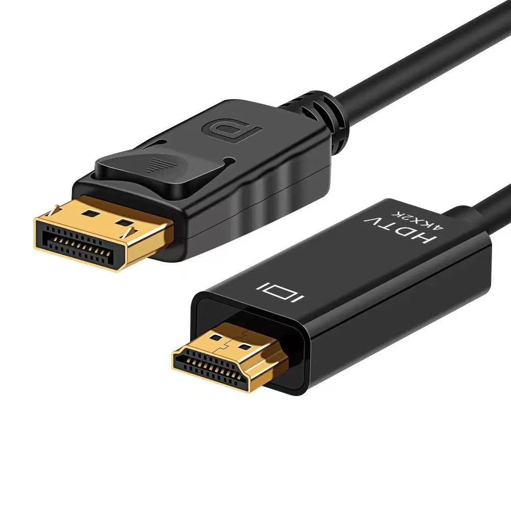 1.8m 3m Cable 4K DisplayPort To HDMI-compatible Video Audio Cables DP ...