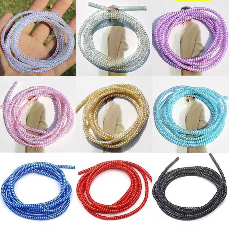1.6m laser Mobile Phone Data Cable Protection Rope Cable Fashion ...
