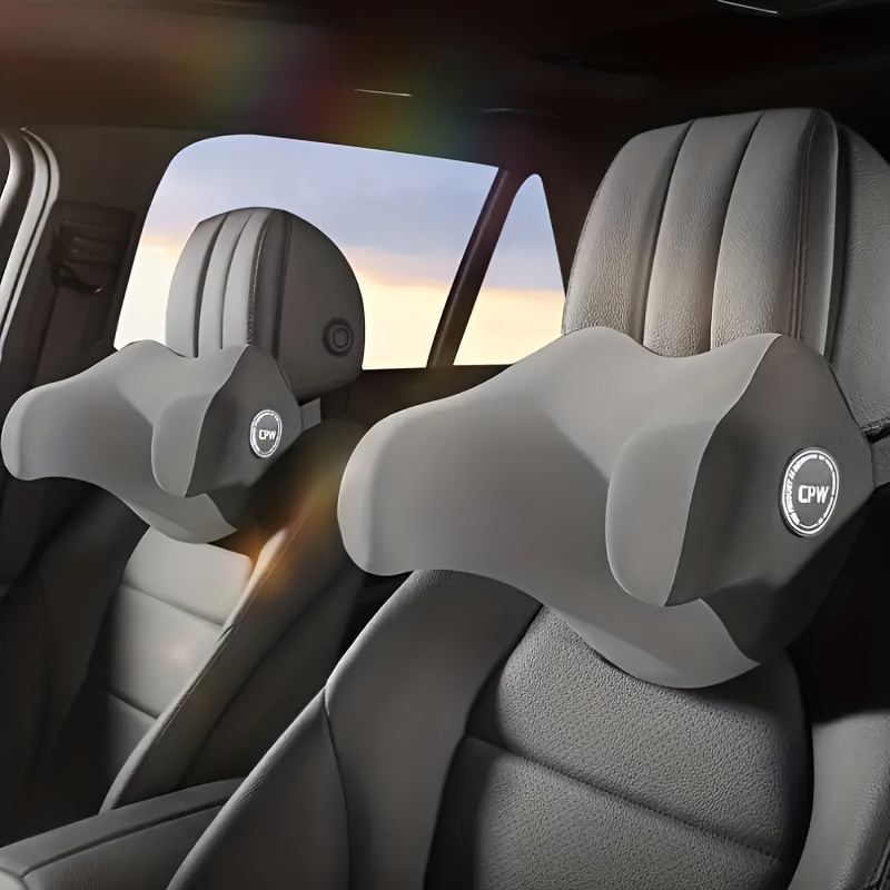 [35 Headrests] Car Headrest Memory Foam Car Headrest Neck Pillow Four ...