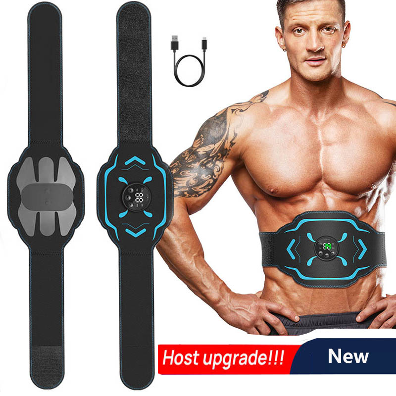120cm Smart EMS Muscle Stimulator Abdominal Toning Belt Fitness ...
