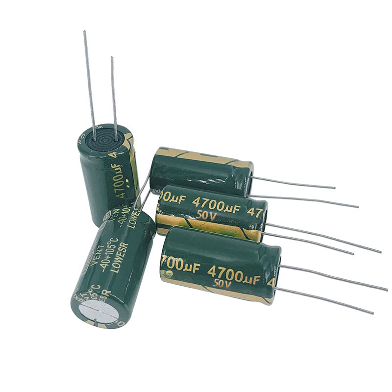 5pcs 50V 4700UF Capacitor 18X35mm High Frequency Aluminum Electrolytic ...