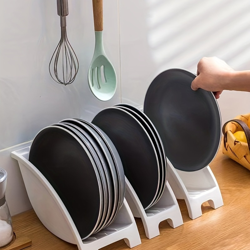 1pc Plate Storage And Finishing Rack, Tableware Dinner Plate Rack for ...