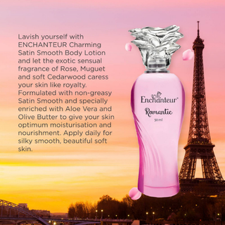 ENCHANTEUR Perfume EDT Romantic 50ml | Shopee Philippines