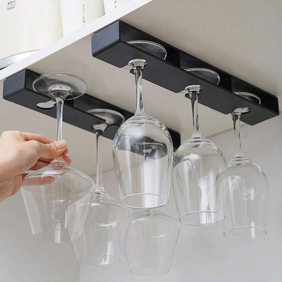 Red wine glass rack, kitchen storage rack, cup storage rack | Shopee ...