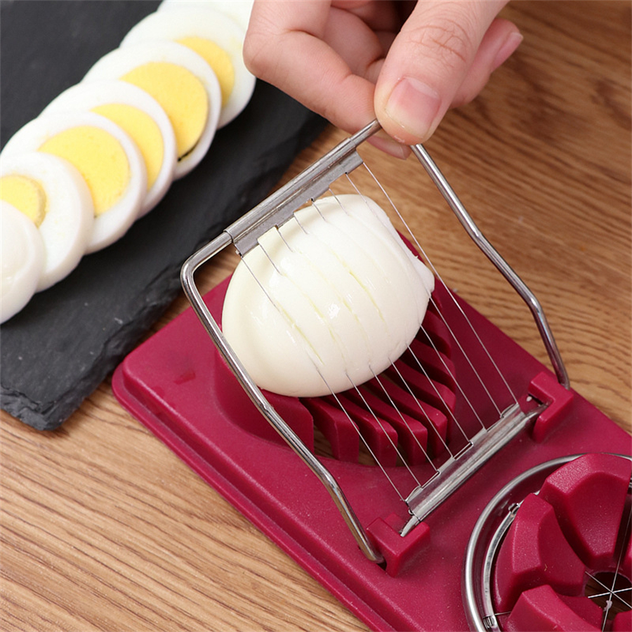 Multifunctional Stainless Steel Manual Loose Egg Slicer Separator ...