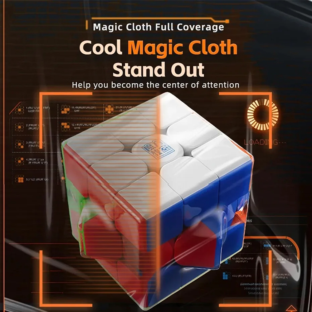 Colorful 3×3 Speedcube Magnetic Magic Cube 48 Magnet 3x3x3 Speed Puzzle ...