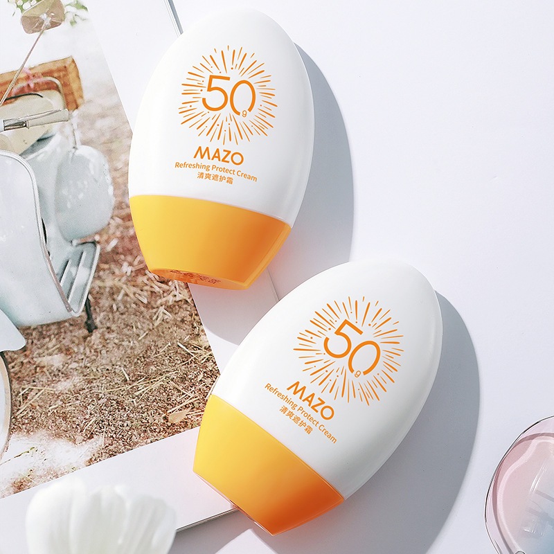 MAZO Sunscreen Niacinamide Clear Skin Sunscreen Spf 50+ Pa+++ Suncare ...