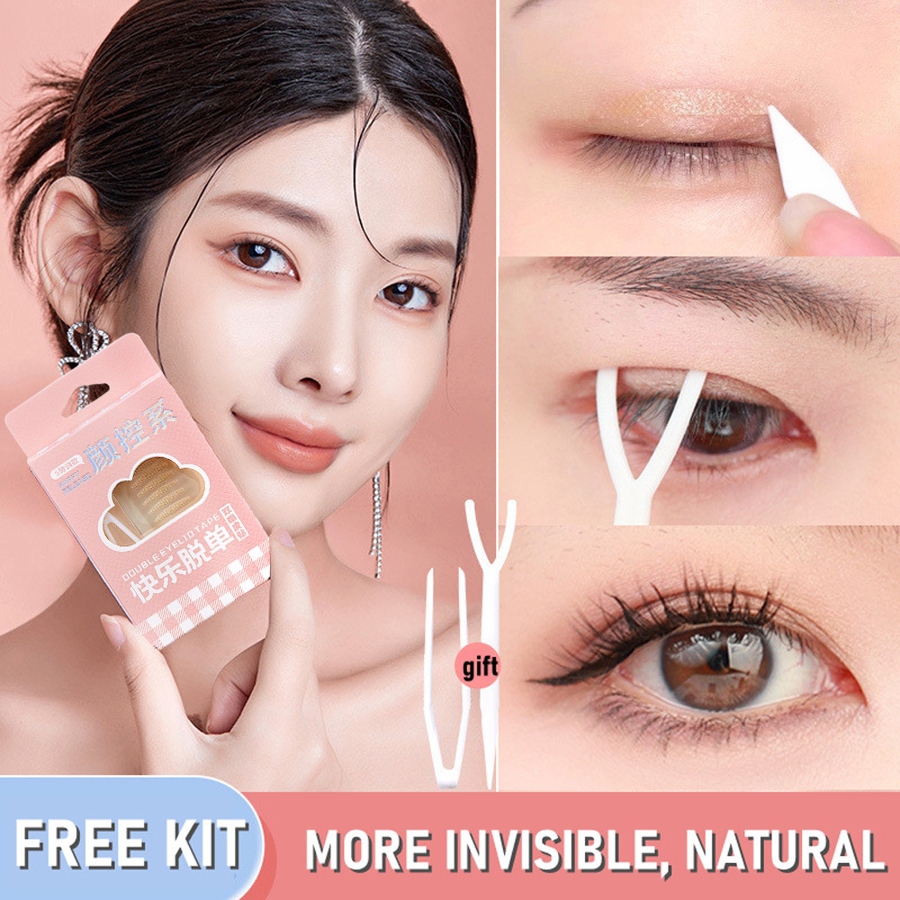Introducing the new GECOMO Invisible Double Eyelid Sticker with 90 sheets. Achieve a natural and ...