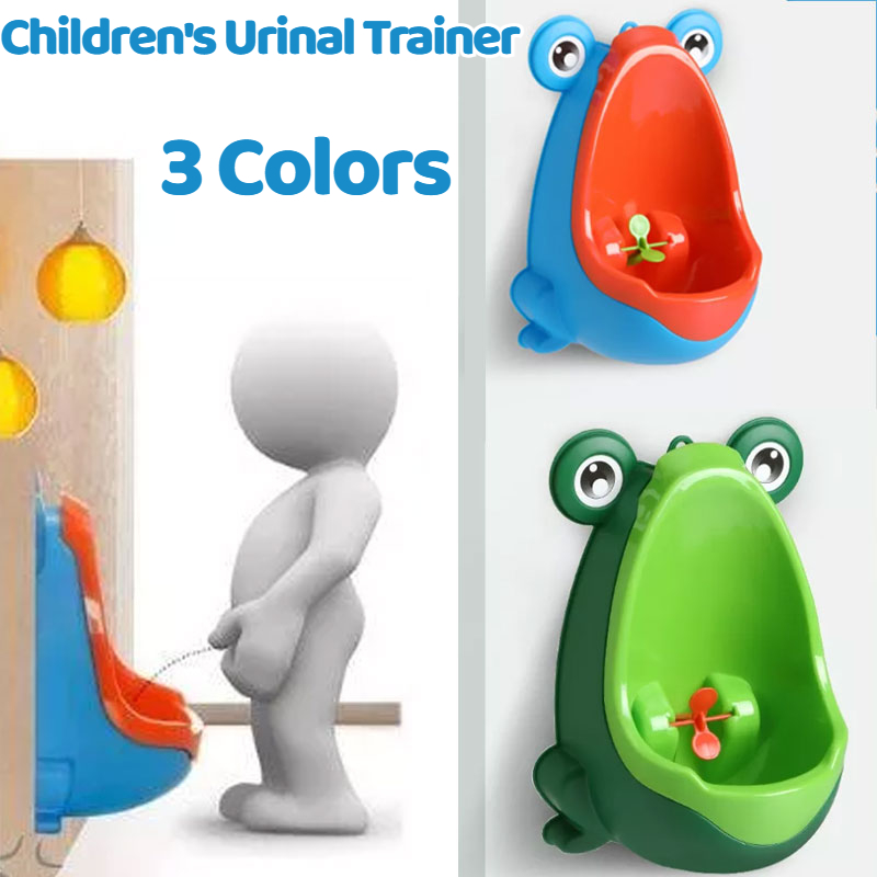 Portable Ergonomic Frog Children Potty Toilet Training Urinal Kids Boys ...