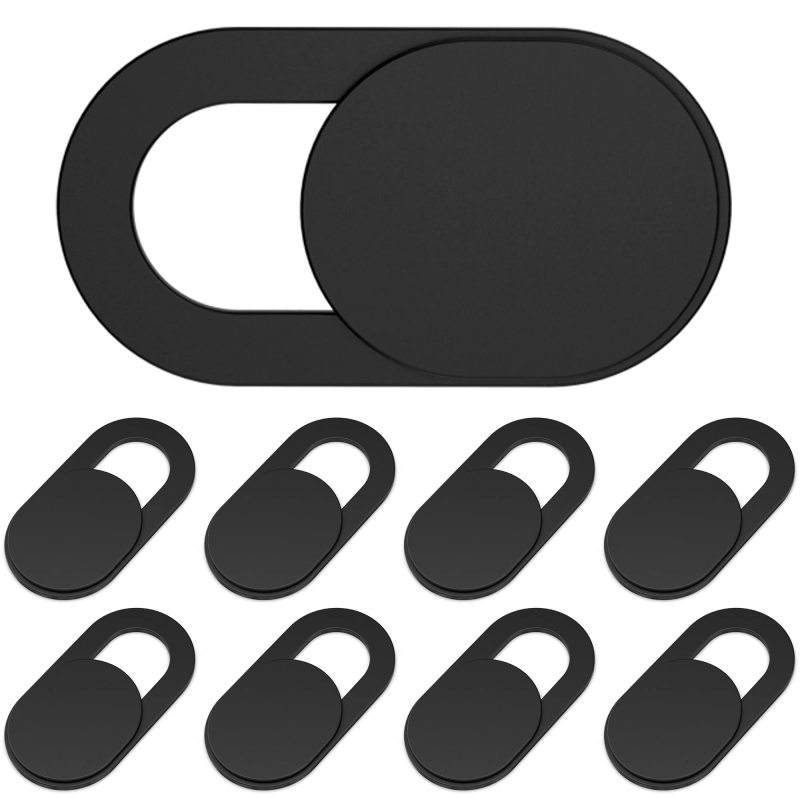Webcam Cover, 0.03 inch Ultra Thin Laptop Camera Cover Slide for iPhone ...