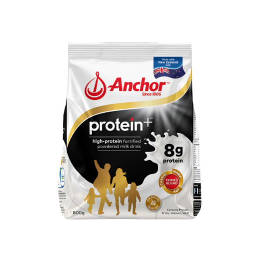 Anchor Protein Plus Milk Powder Plain 800g | Shopee Philippines
