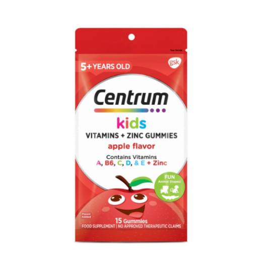 Centrum Kids Multivitamin Gummies Apple 15s | Shopee Philippines