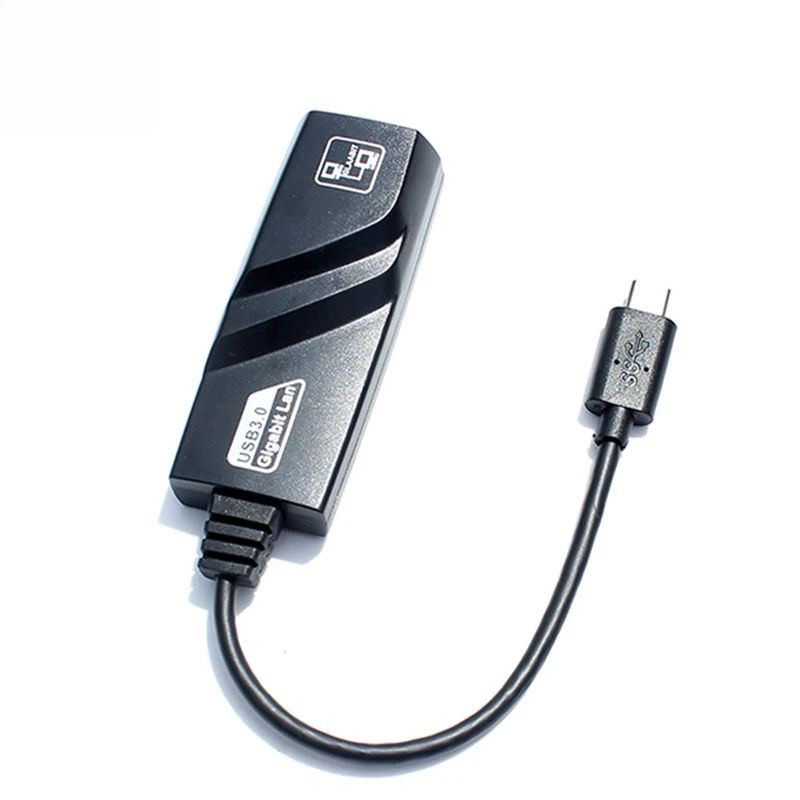 Gigabit USB Ethernet Adapter Type C to LAN Adapters RJ45 Network Card ...