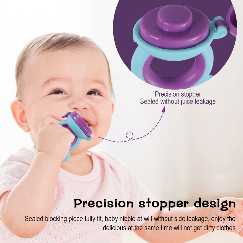 Baby Fruit Pacifier Silicone Holder Baby Feeder Pacifier Fresh Food ...