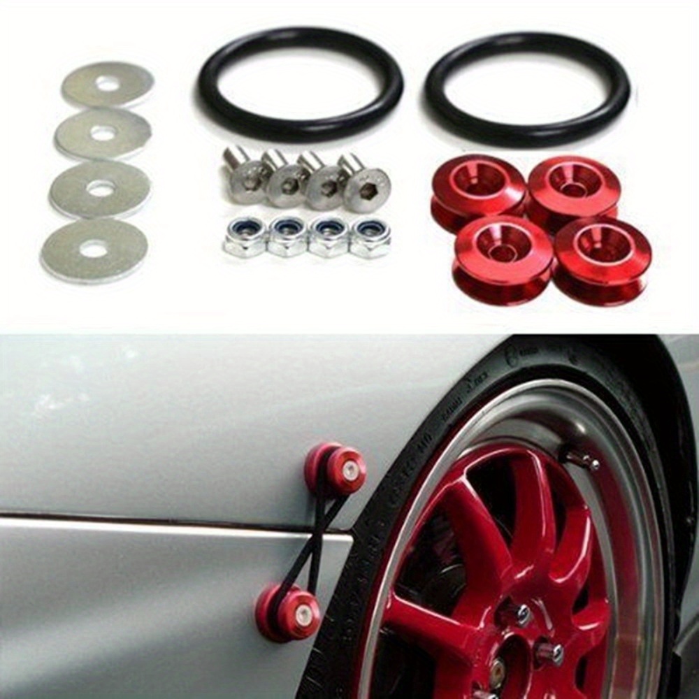 JDM car modification quick detachable surround reinforcement washer ...