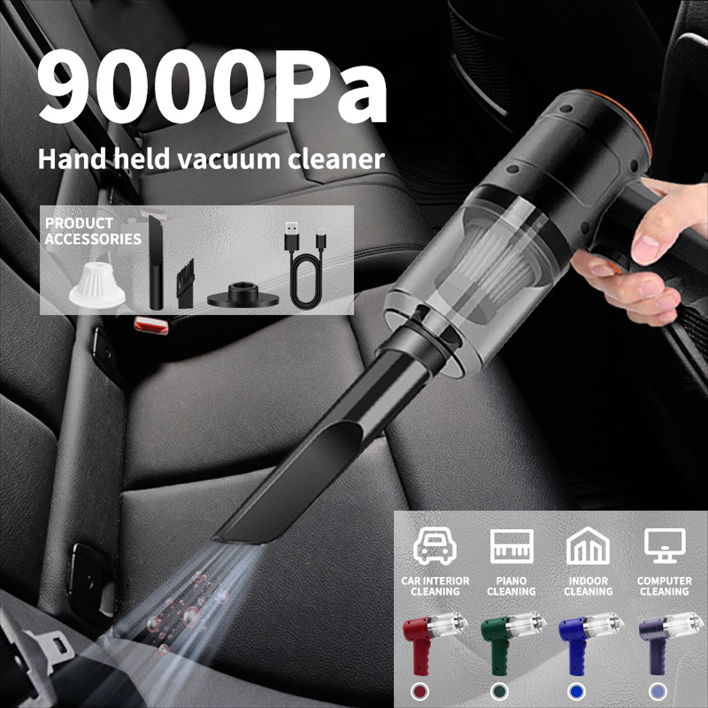 5in1 Portable Mini Vacuum Cleaner Wireless Cordless Handheld Blowing ...