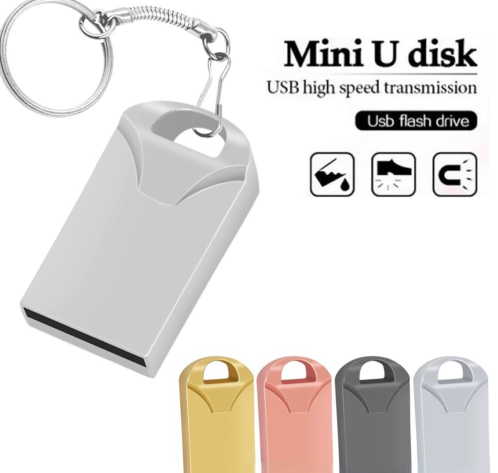 Pendrive USB2.0 Flash Drive 4GB 8GB 16GB 32GB 64GB Mini Metal Memory Sticks Pen Data Stick Disk ...